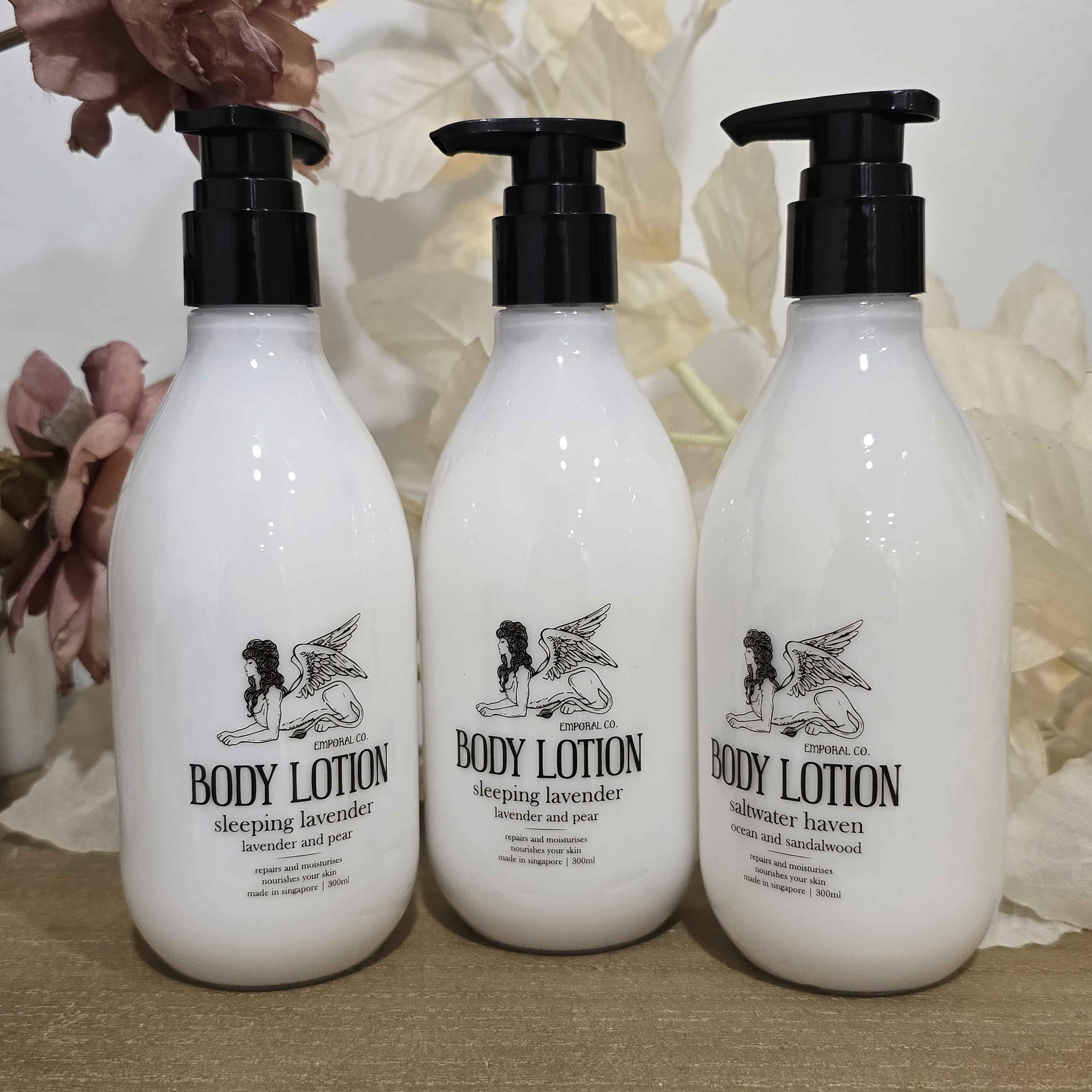 Body Lotion Bundle Set - NEW 300ML BIGGER SIZE AND BOTTLE !! – Emporal Co